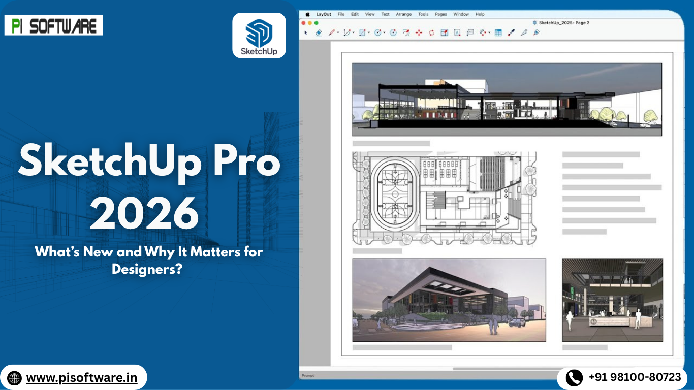 SketchUp Pro 2026: New Features & Benefits for Designers